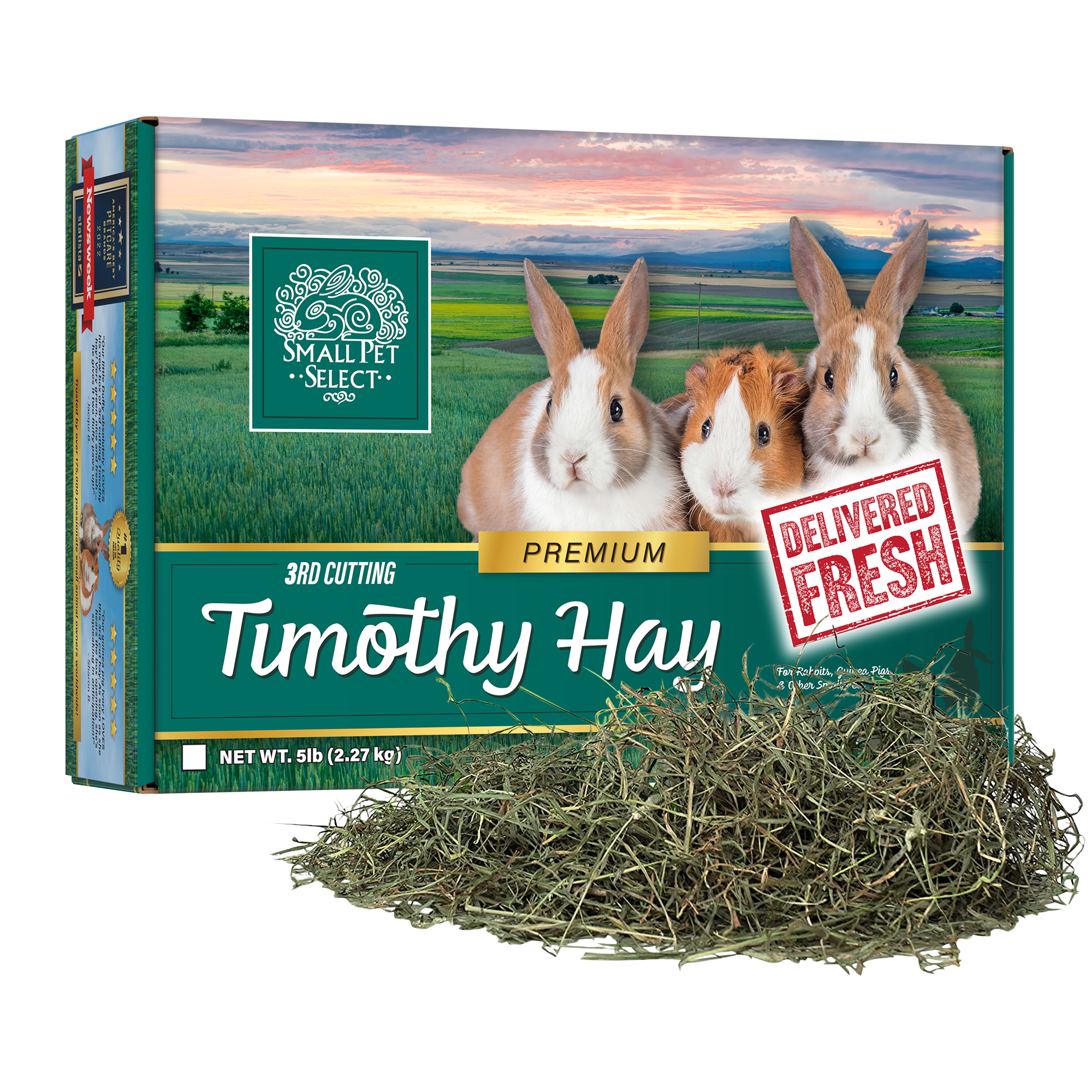 3rd Cutting "Super Soft" Timothy Hay – Small Pet Select U.S. - Wholesale