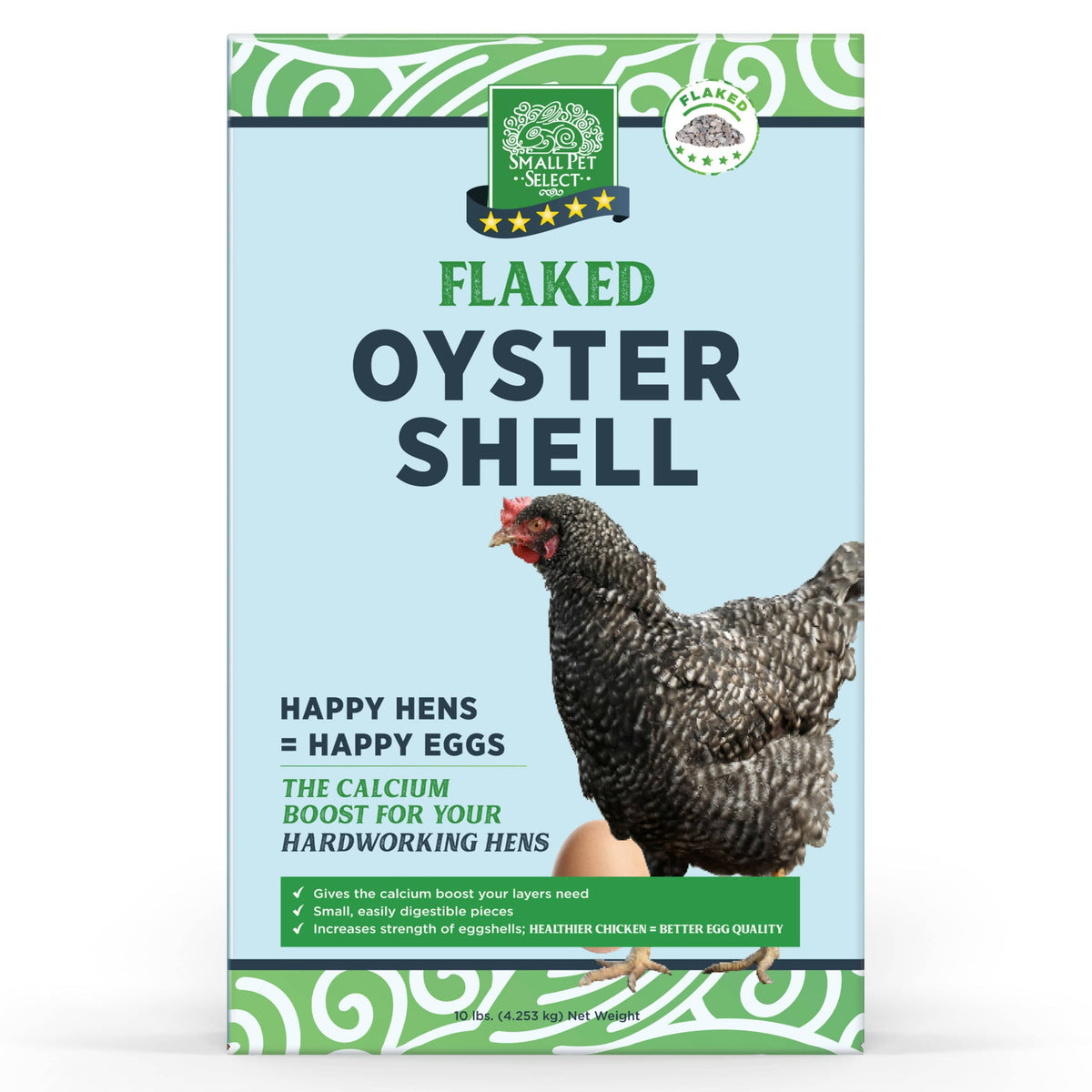 Chicken Oyster Shell - Gives the Calcium Boost Your Layers Need – Small ...